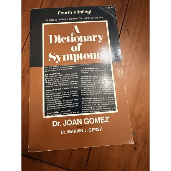 Accents | A Dictionary Of Symptoms Dr Joan Gomez 198 Vintage Medical ...